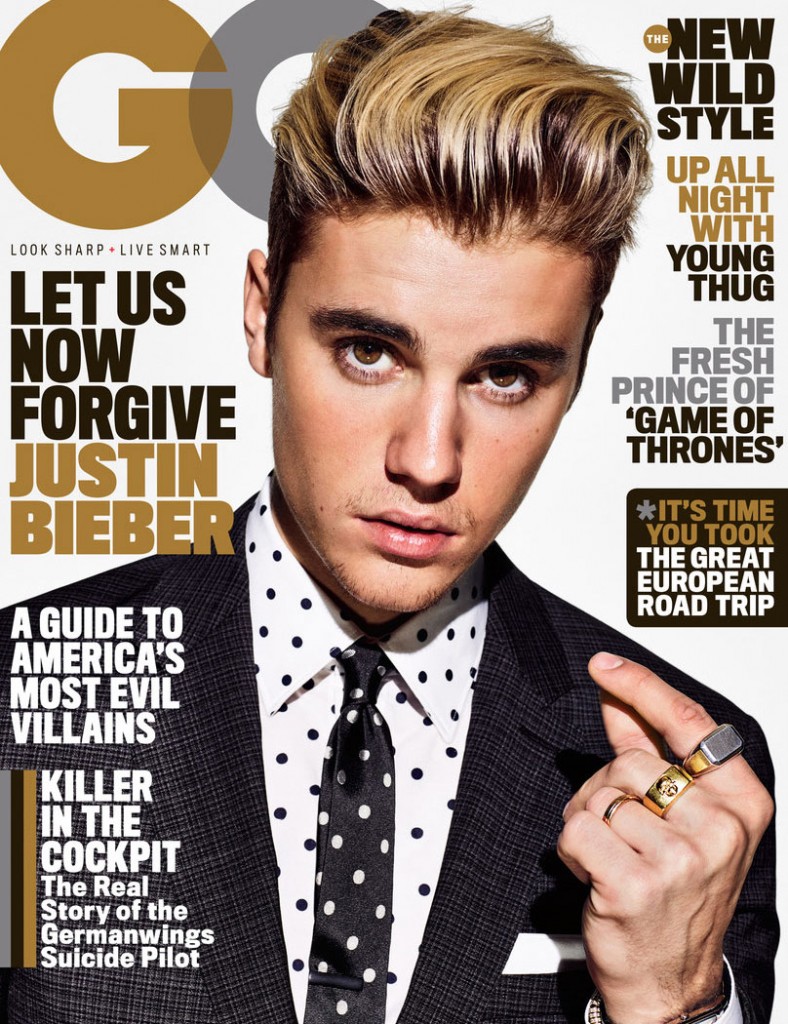 Justin Bieber Covers March GQ Magazine – PAUSE Online | Men's Fashion ...