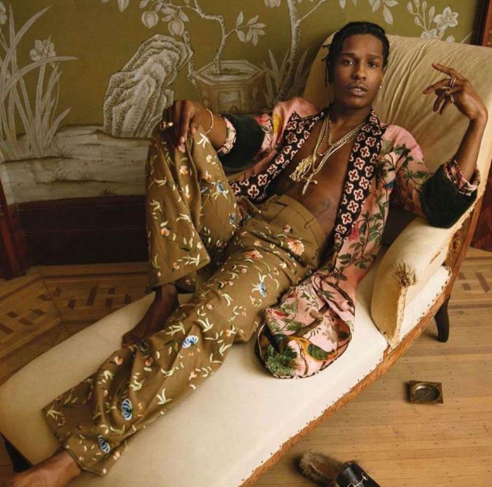 ASAP Rocky relaxes in Gucci Spring/Summer 2016 – PAUSE Online | Men's ...