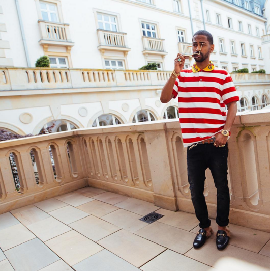 Big Sean Spotted In Germany Wearing Gucci Slippers and Polo Shirt ...
