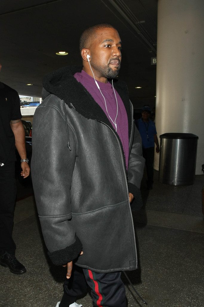 SPOTTED: Kanye West Yeezy Season 3 Shearling & Gucci Pants – PAUSE ...