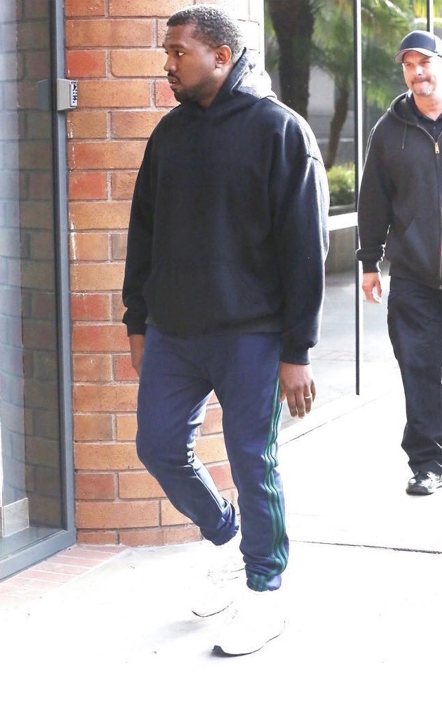 SPOTTED: Kanye In Custom Enfants Riches Deprimes x Saint Pablo Hoodie ...