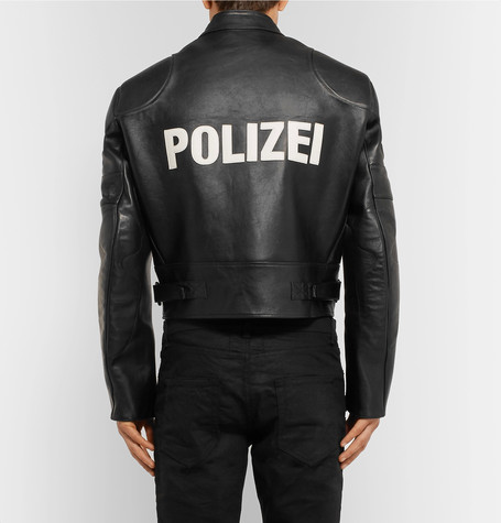 Would You Spend £3920 On This Vetements Polizei Leather Jacket? – PAUSE ...