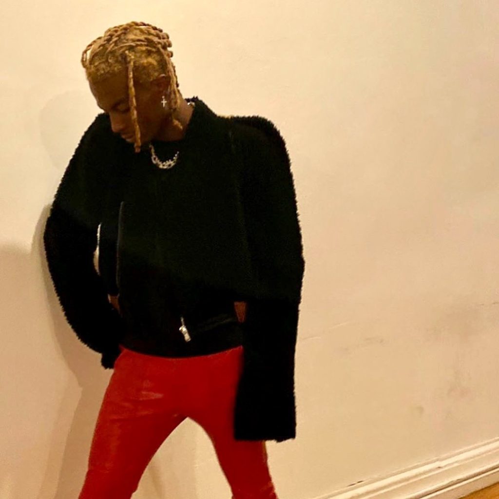 SPOTTED: Playboi Carti in Rick Owens Jacket & Red Leather Pants – PAUSE ...