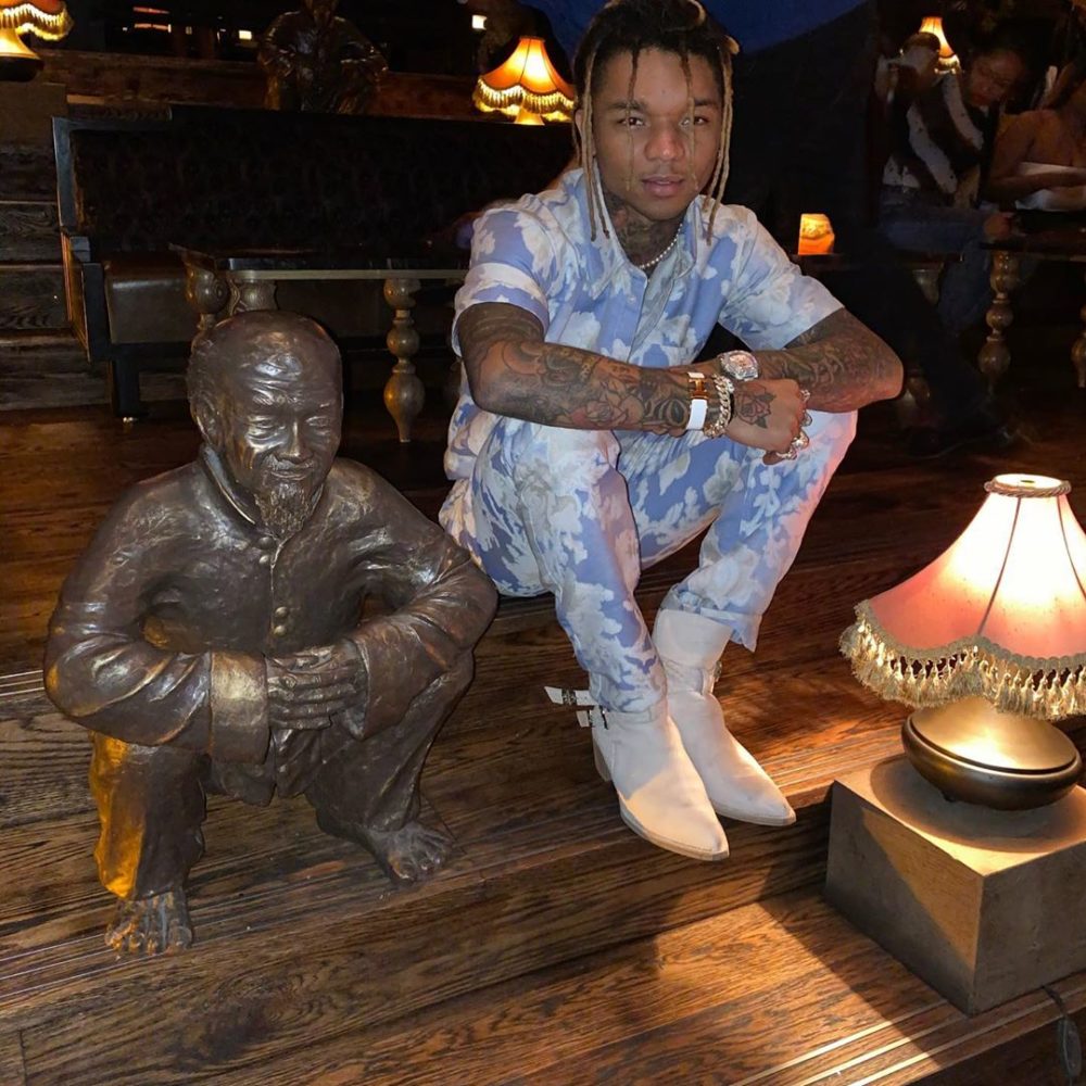 SPOTTED: Swae Lee Rocks Sky Blue Two-Piece – PAUSE Online | Men's ...