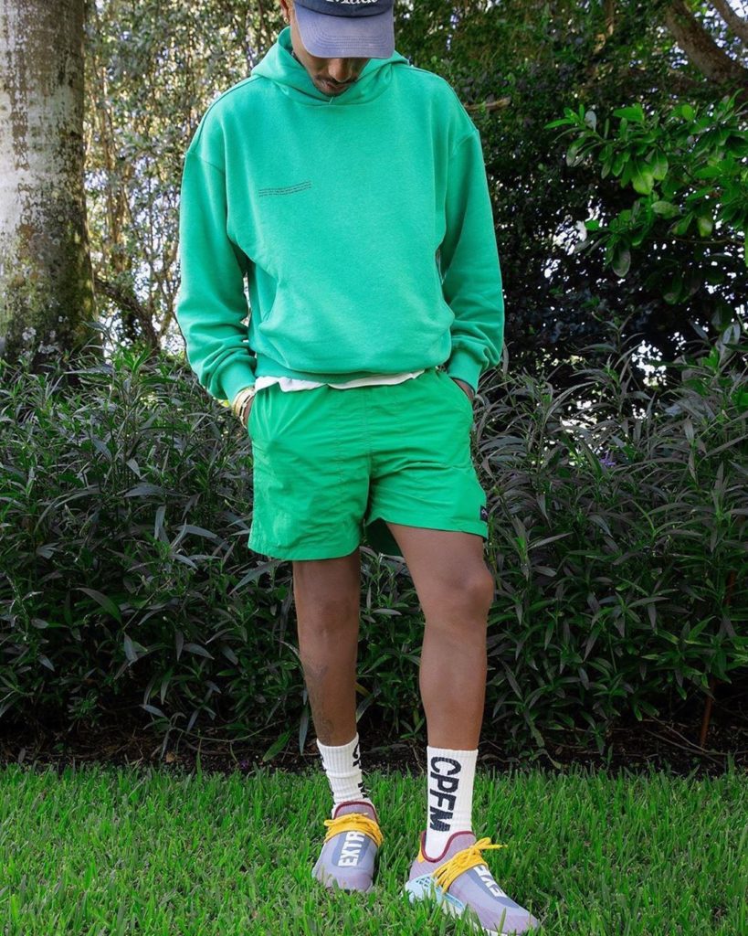 SPOTTED: Pharrell Goes All-Green in Human Made, NOAH & Pangaia – PAUSE ...