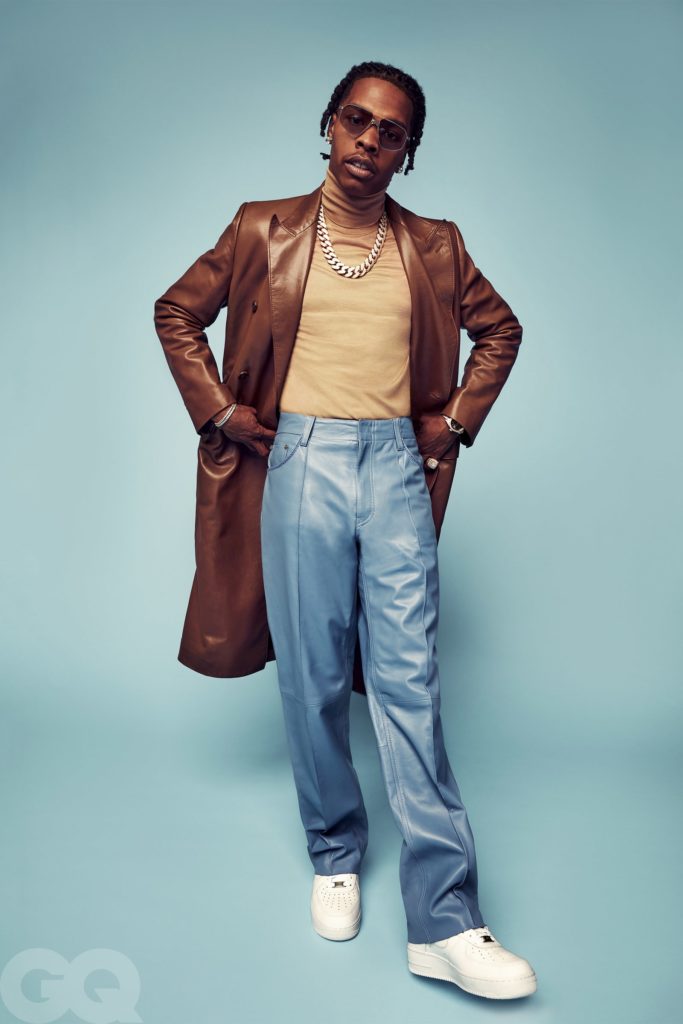 SPOTTED: Lil Baby Rocks Leather Tailoring for GQ – PAUSE Online | Men's ...