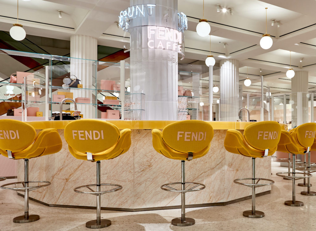 Fendi Announce Opening of FENDI CAFFE in Collaboration with Selfridges ...
