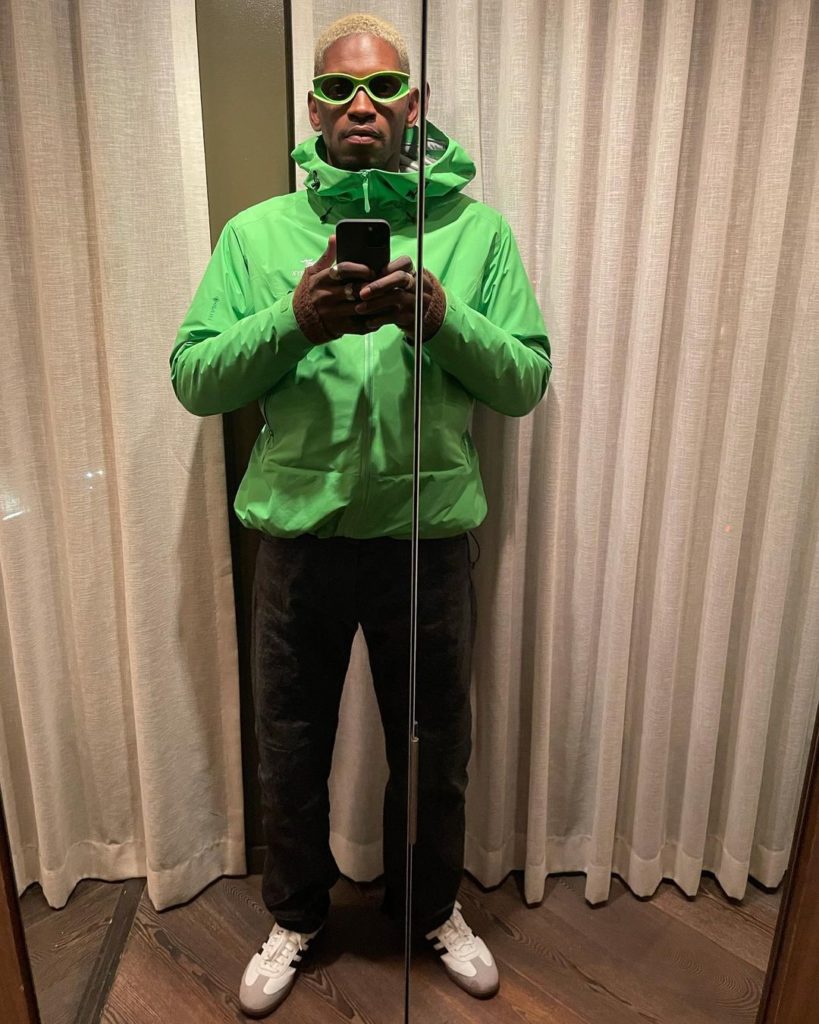 SPOTTED: ASAP Nast Stays Warm in Neon Green Arc’teryx – PAUSE Online ...