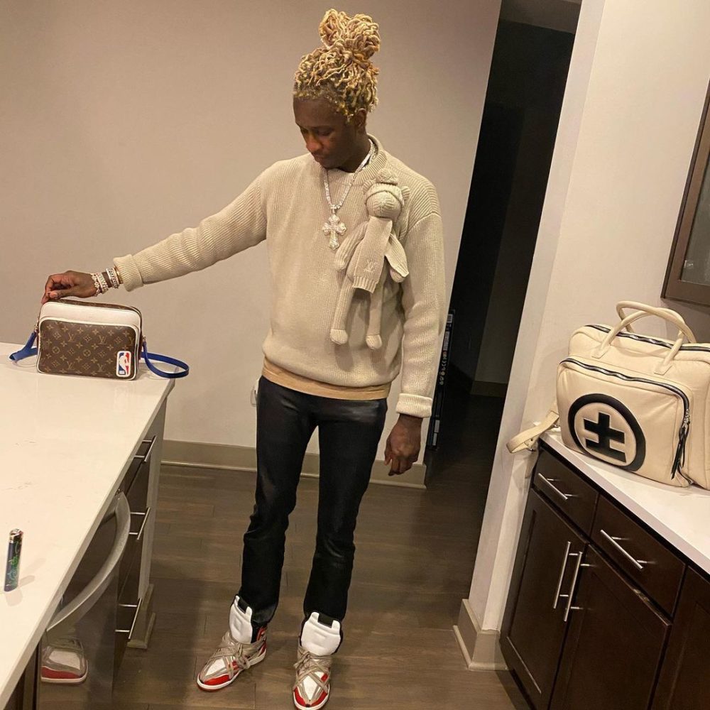 SPOTTED: Young Thug Poses in Louis Vuitton – PAUSE Online | Men's ...