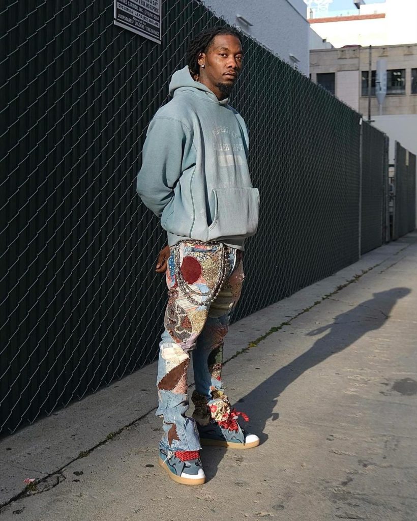 SPOTTED: Offset Dons Vintage-Inspired Outfit – PAUSE Online | Men's ...