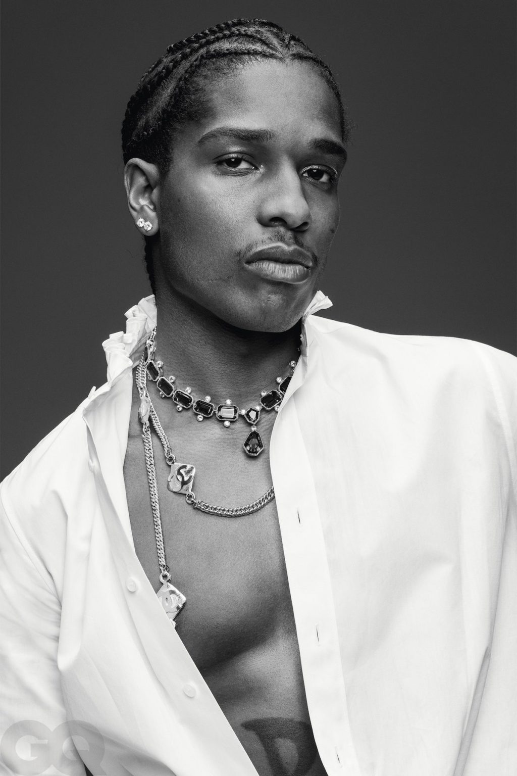 SPOTTED: ASAP Rocky in Vivienne Westwood & Chanel for American GQ ...