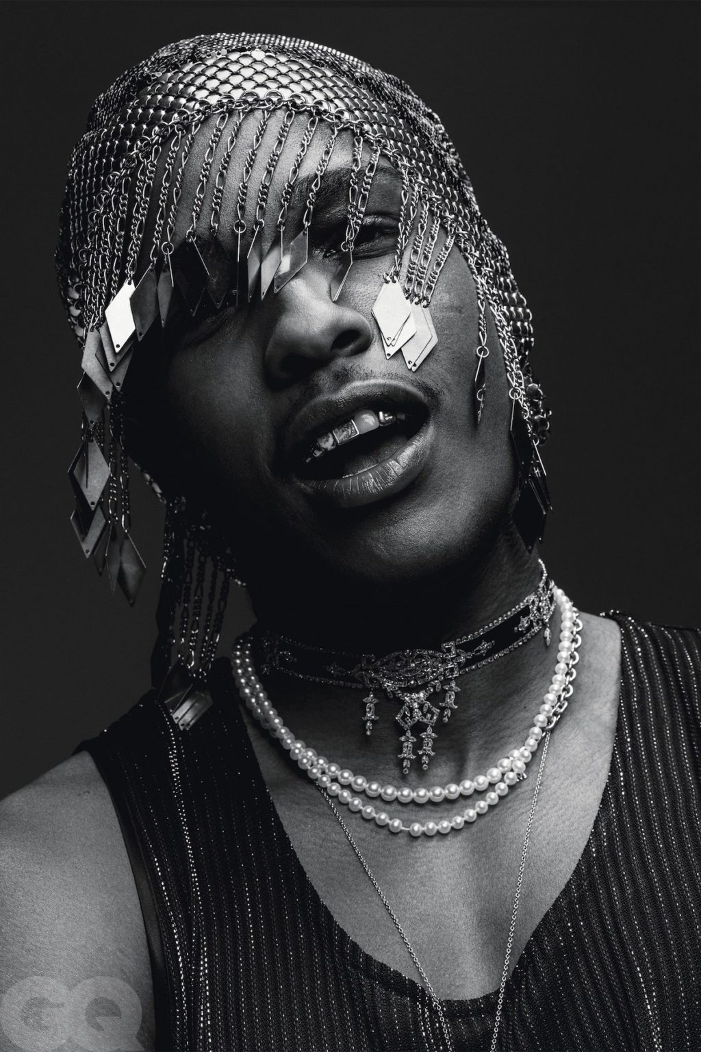 SPOTTED: ASAP Rocky in Vivienne Westwood & Chanel for American GQ ...
