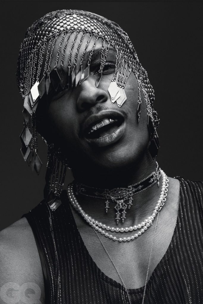 SPOTTED: ASAP Rocky in Vivienne Westwood & Chanel for American GQ ...