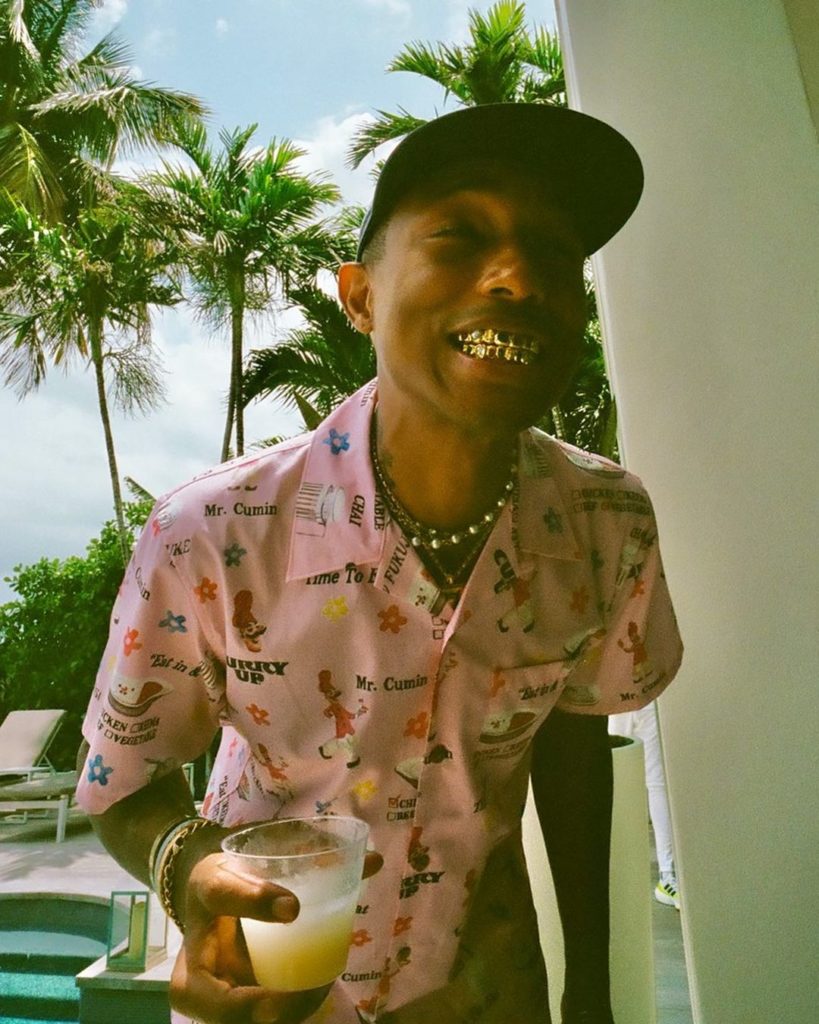 SPOTTED: Pharrell is All-Smiles as he Flaunts New Jewellery – PAUSE ...