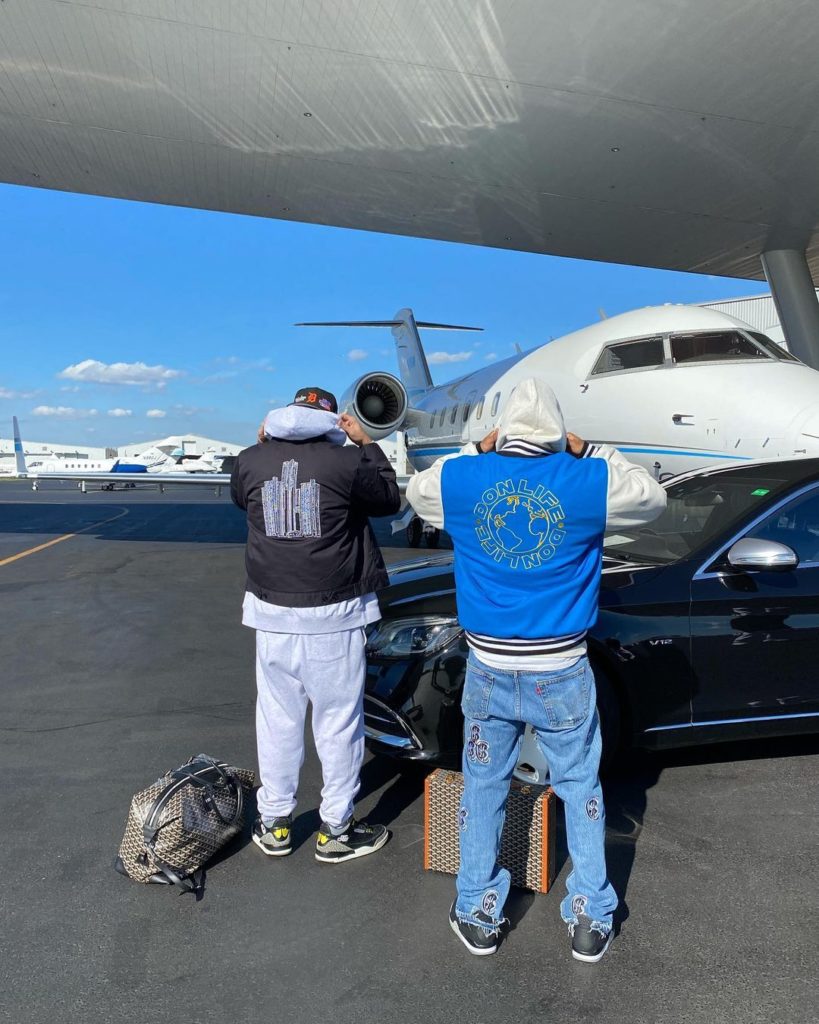 SPOTTED: Big Sean Catches a Jet in Eminem x Carhartt WIP x Air Jordan ...