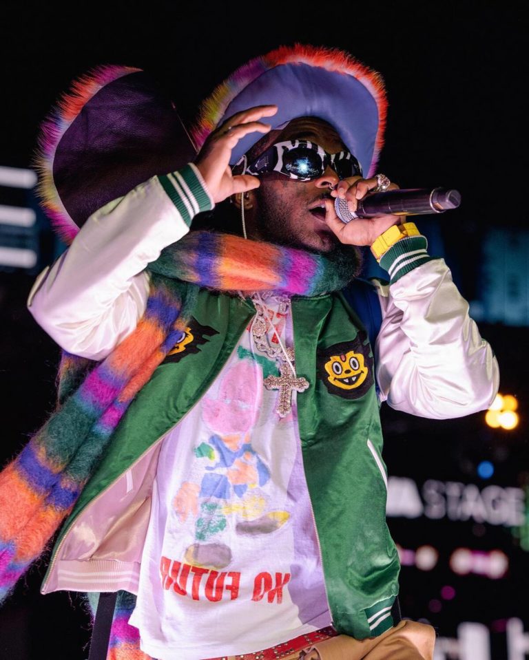 SPOTTED: Lil Uzi Vert Rocks Out at Rolling Loud NYC in Balenciaga ...