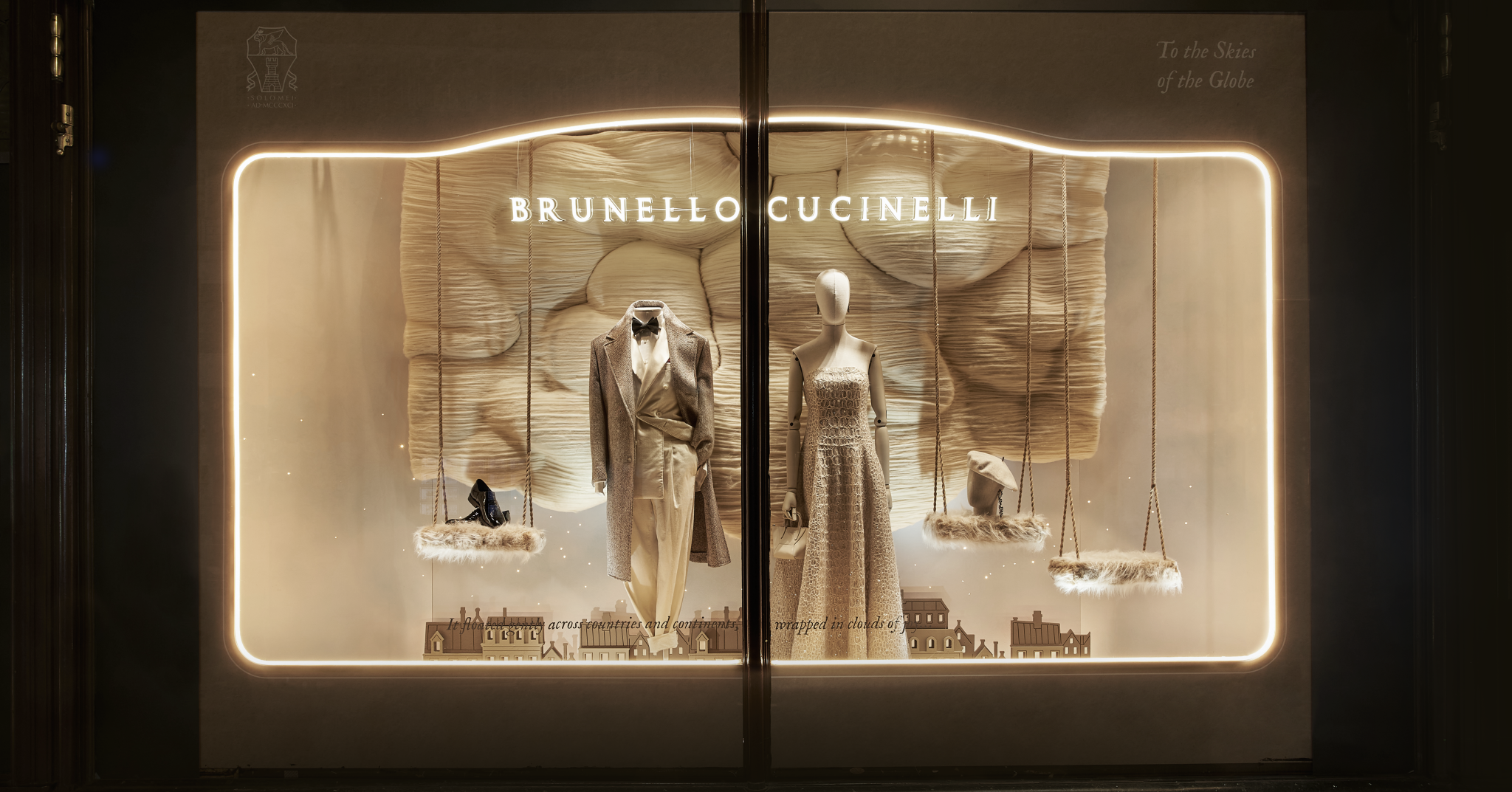 Brunello Cucinelli Unveil its Exclusive Festive Window Display – PAUSE ...