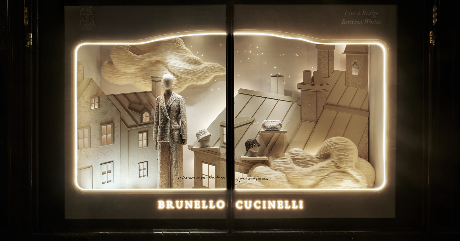 Brunello Cucinelli Unveil its Exclusive Festive Window Display – PAUSE ...